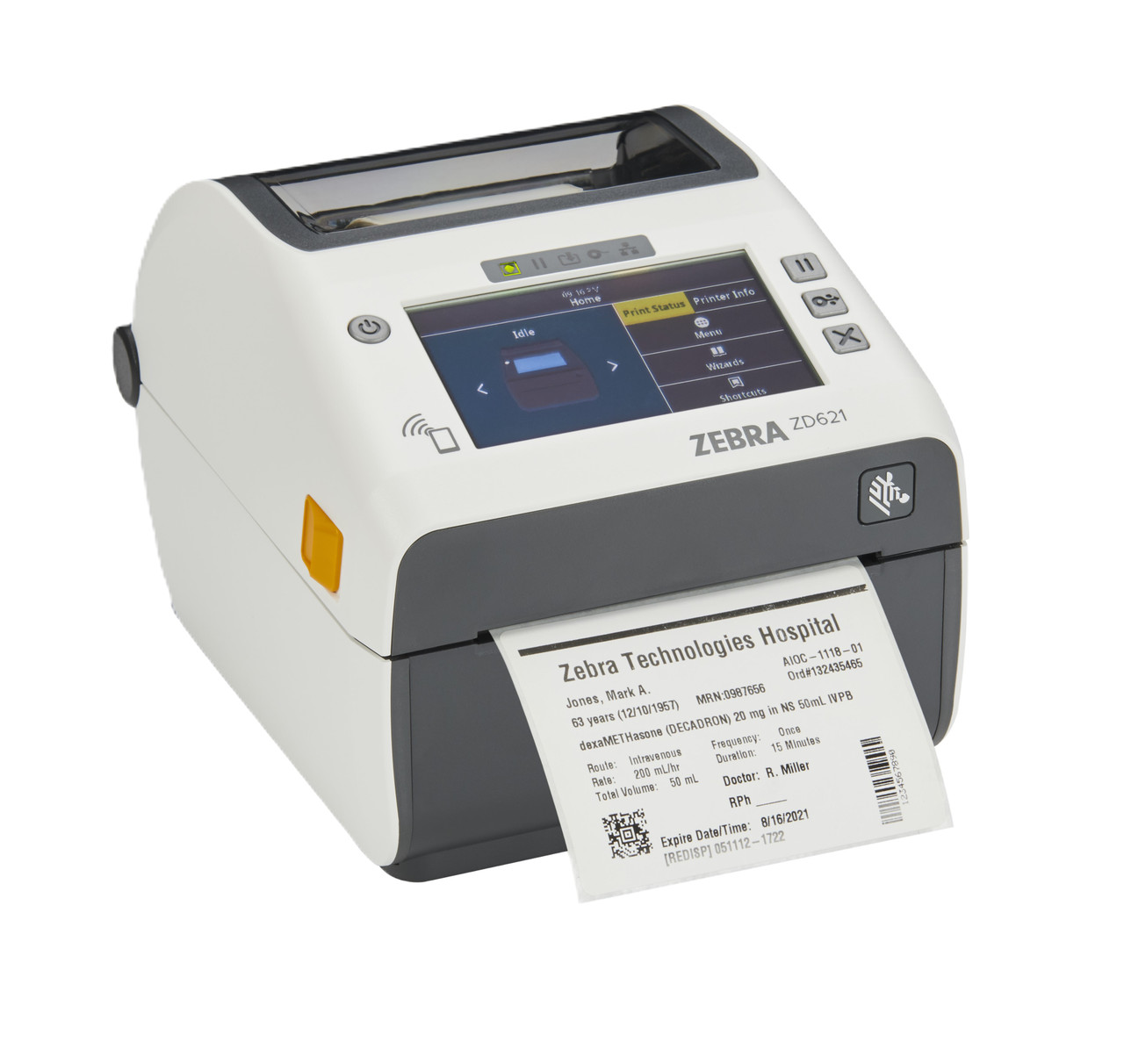 Zebra ZD6AH43-D0EF00EZ - Direct Thermal Printer ZD621, Healthcare ...