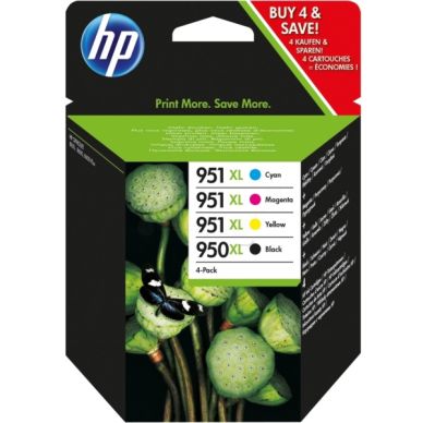 HP CN045AE+CN046AE+CN047AE+CN048A, K/HP 950XL/951XL Rainbow Kit CMYK ...